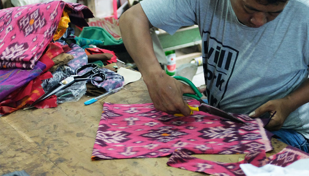 New Masks Collection Using Balinese and Javanese Fabrics Endek and Bat ...