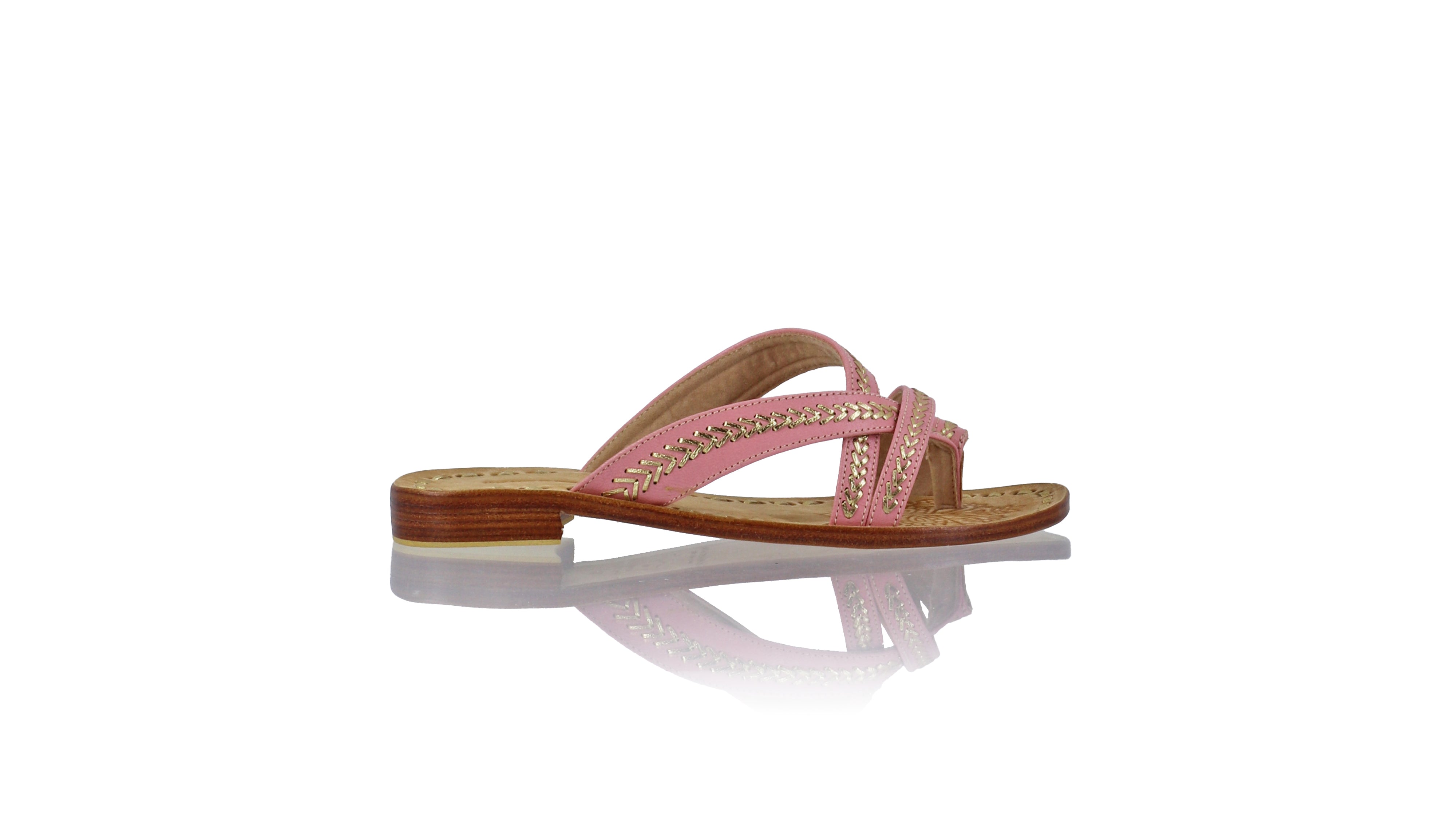 Edo No Strap 20mm Flat - Soft Pink & Gold – NILUH DJELANTIK
