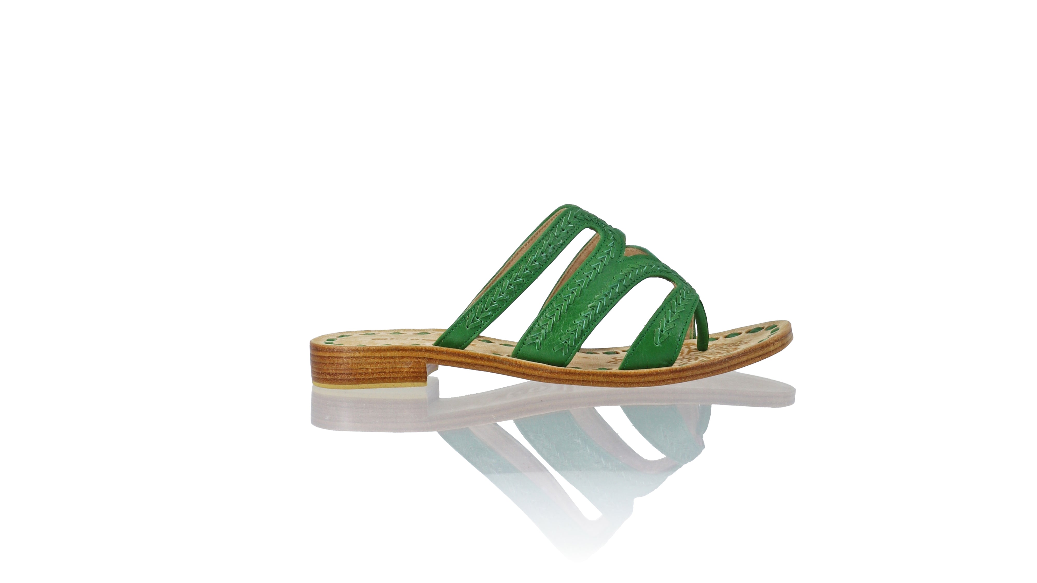 Suri 20mm Flat - All Dark Green – NILUH DJELANTIK